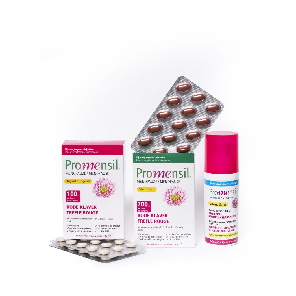 Promensil Original met rode klaver bij de overgang | Shop online